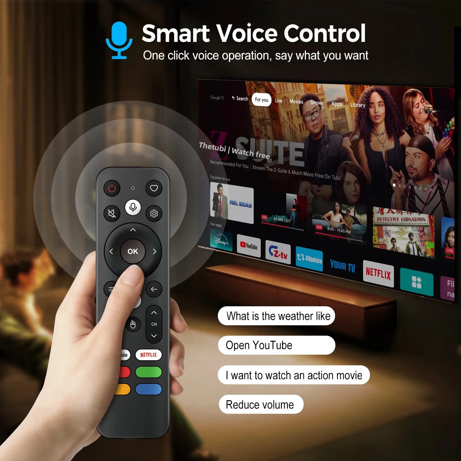 Смарт ТВ приставка Smart TV Box Z1 Max Android 15, 8gb+128g, Allwinner ...